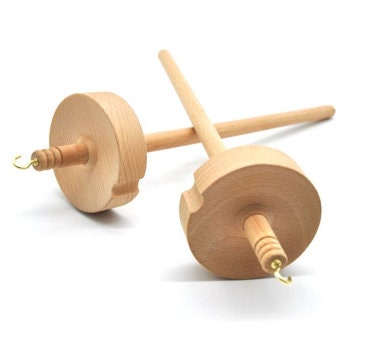 Drop Spindle - Spinning Tool- Beginner Spinning - Yarn Spinning Kit ...