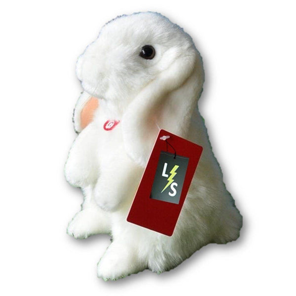 LightningStore Adorable Cute White Rabbit Stuffed Animal Doll Realisti