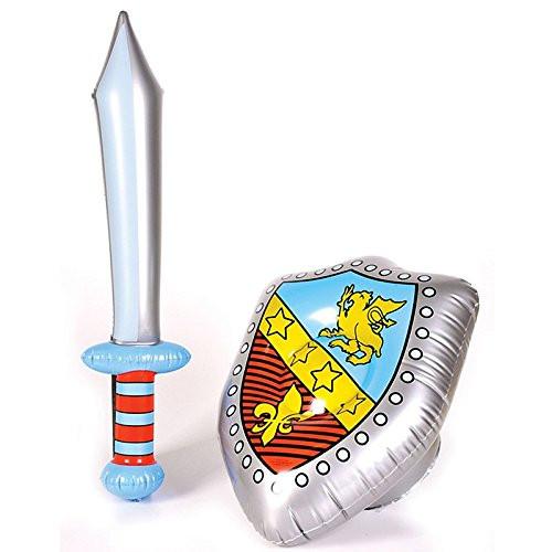LightningStore Inflatable Sword and Shield Set- Much Safer For Childre